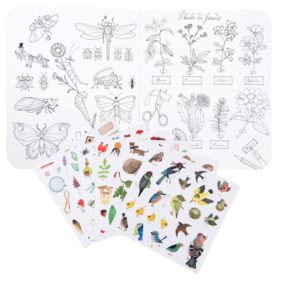 Botanist Sticker & Colouring Book – NBM Boutique MNB