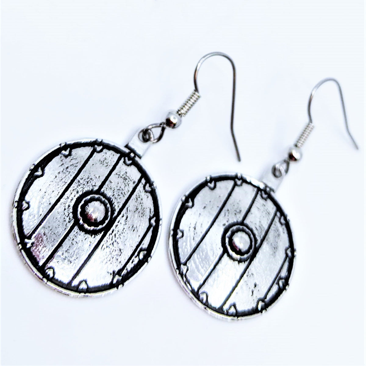 Viking War Shield Earrings – NBM Boutique MNB